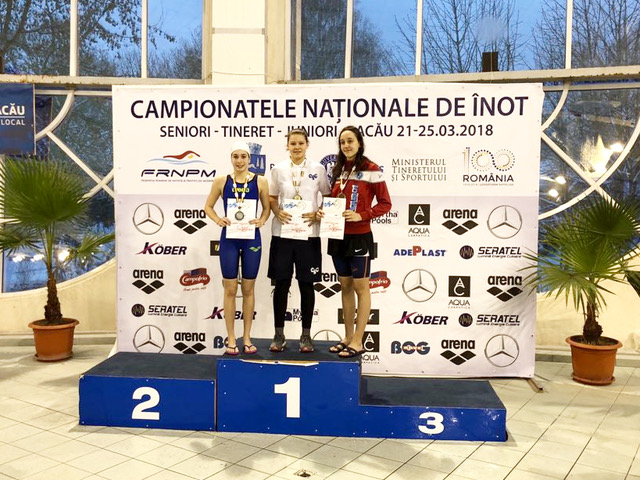 Maria Raluca Artene, dublă campioană națională la înot - We Radio ...