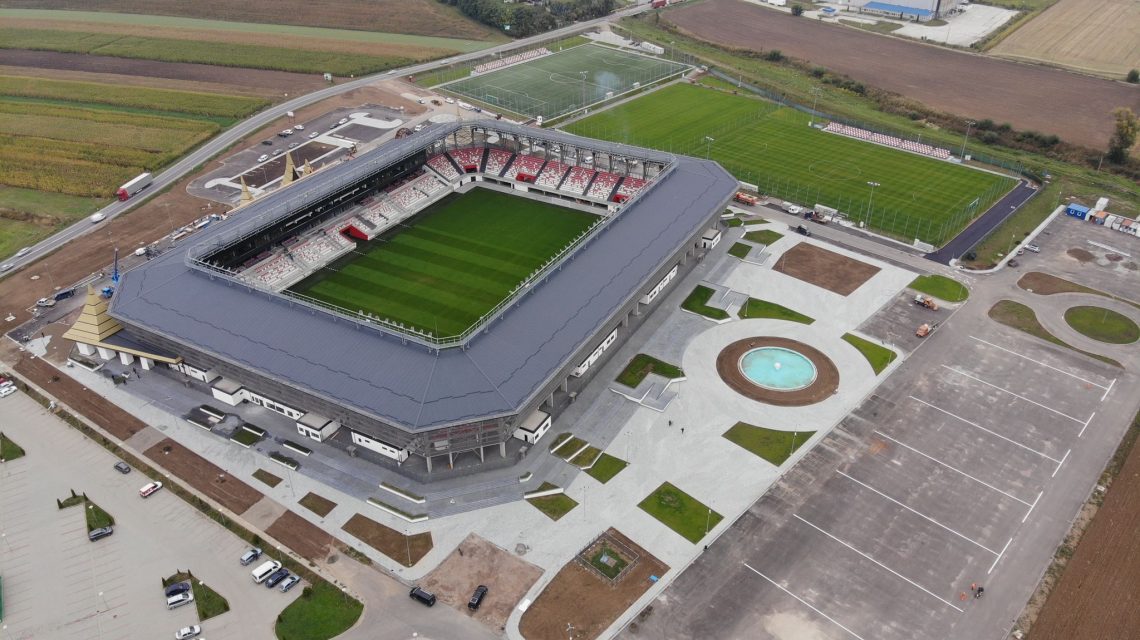 Noul stadion al Sepsi OSK va fi inaugurat pe 8 octombrie împotriva unei ...