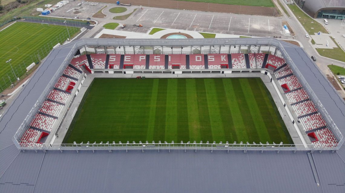 Noul stadion al Sepsi OSK va fi inaugurat pe 8 octombrie împotriva unei ...