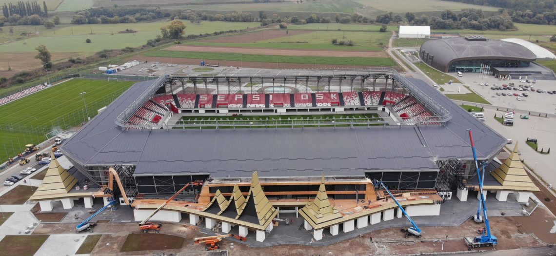 Noul stadion al Sepsi OSK va fi inaugurat pe 8 octombrie împotriva unei ...