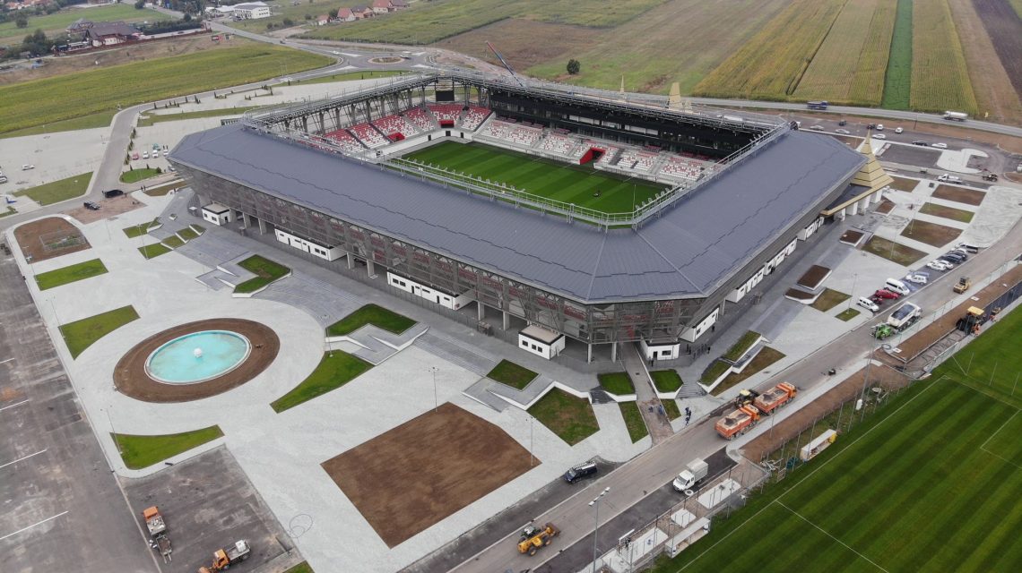 Noul stadion al Sepsi OSK va fi inaugurat pe 8 octombrie împotriva unei ...